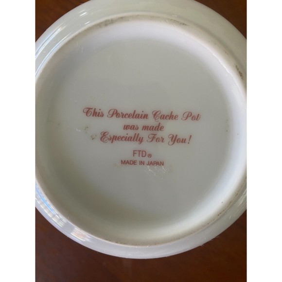 FTD | Accents | Vintage 99 Ftd Made Especially For You Porcelain Cache ...